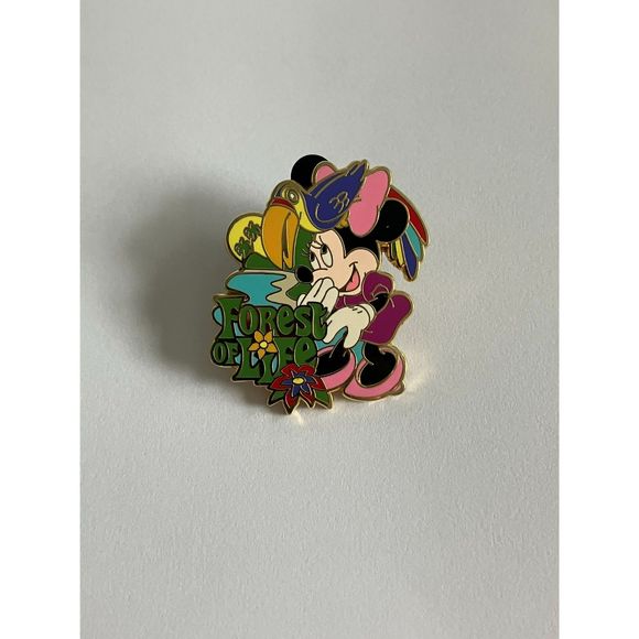Disney | Accessories | Adventures By Disney Forest Of Life Pin Minnie ...